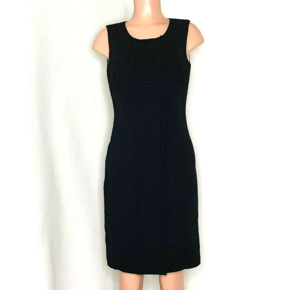 Calvin Klein | Dresses | Calvin Klein Unique Pleated Ladder Front Dress ...